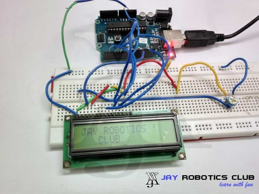 Arduino LCD Display | JAY Robotics